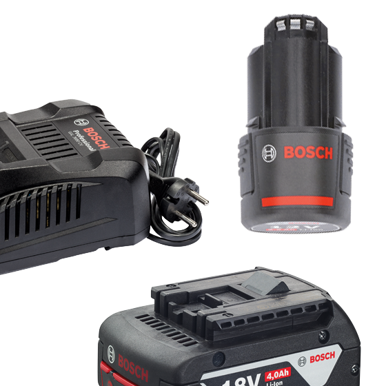 Battery Packs and Chargers | Bosch Professional